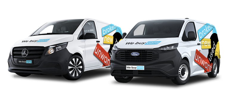 We Buy Any Van, Any Make, Model Or Van Type
