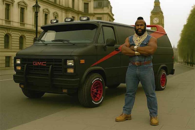 A‑Team Van: The Red‑Striped Myth Machine - Style Personified - We Buy Vans